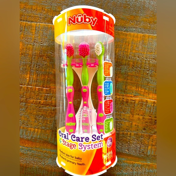Nuby | Other | Nwt Nuby Teeth Care Set For Babies Young Children | Poshmark